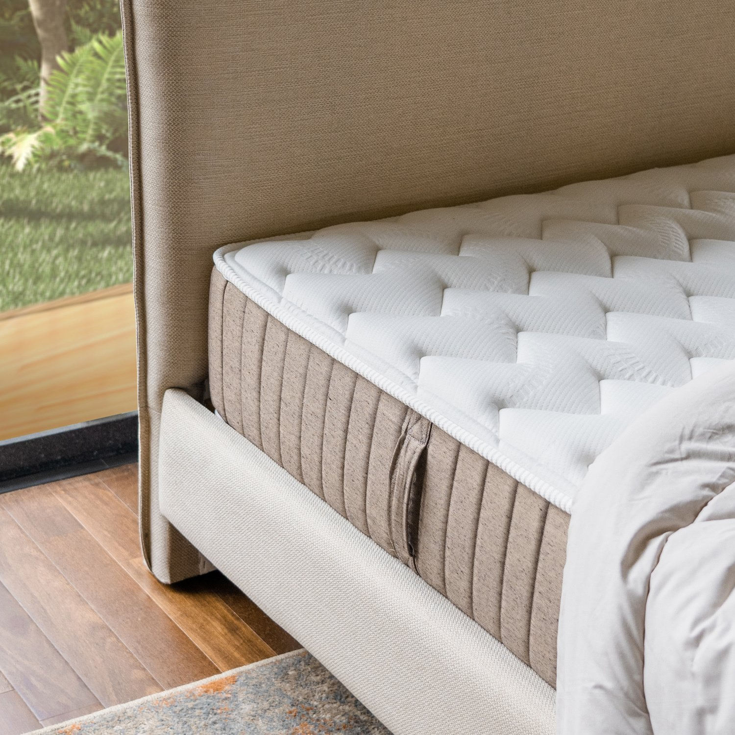 Colchão Queen Mola Ensacada 158X198X28 cm Medium Cronos By Herval One Side Pillow CabeCasa ...