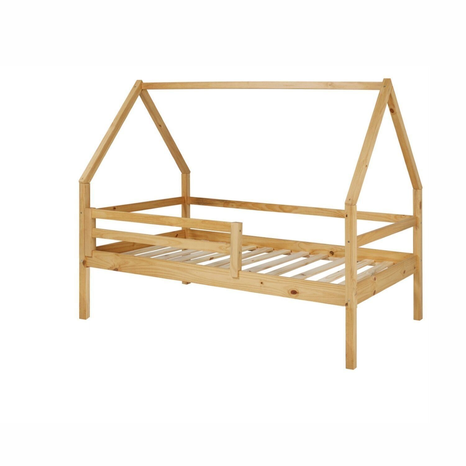Cama Montessori Kisla 170x99x199 Cm Amendoa