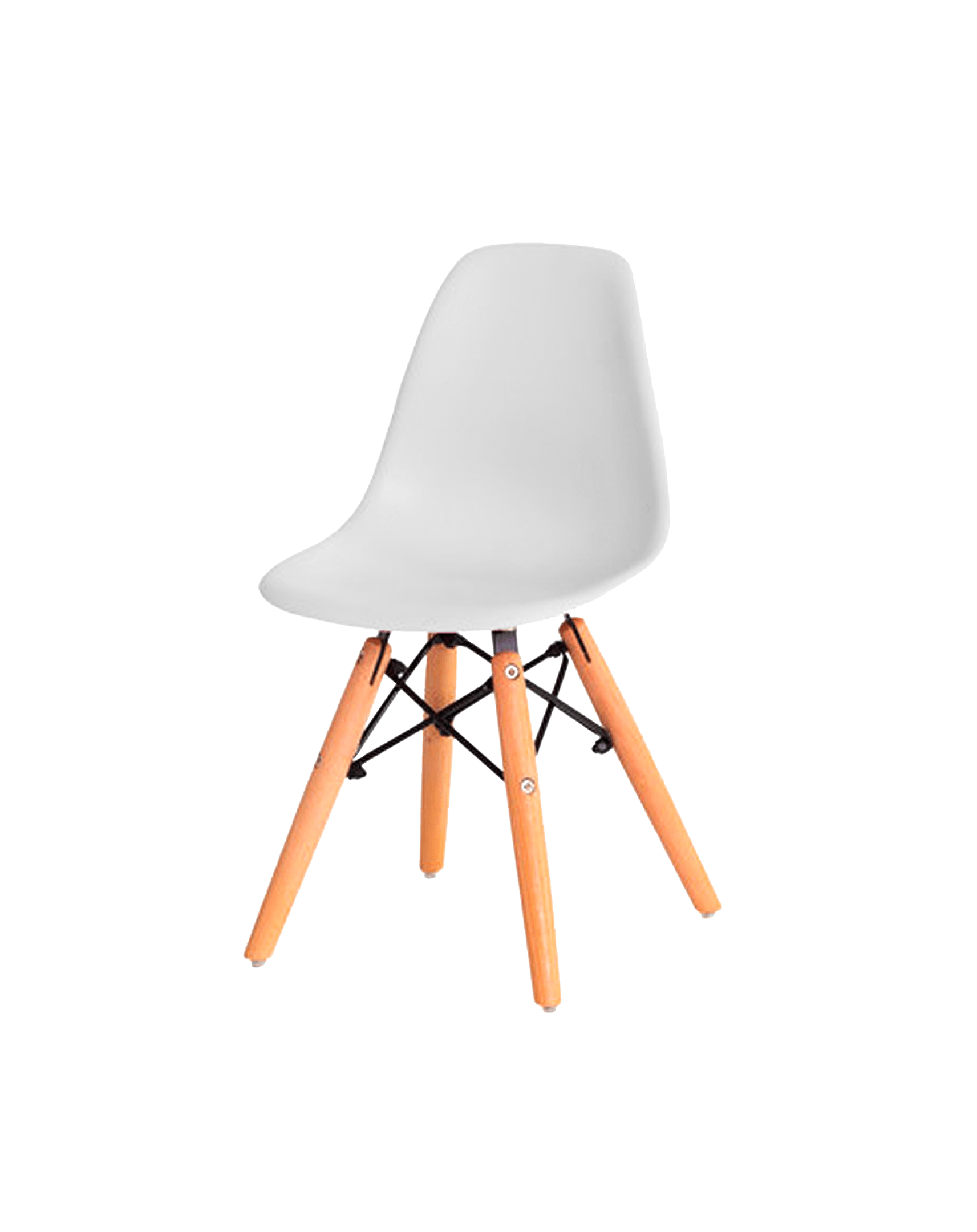 Cadeira Infantil Eames Polipropileno Base Madeira Eiffel Espresso ...